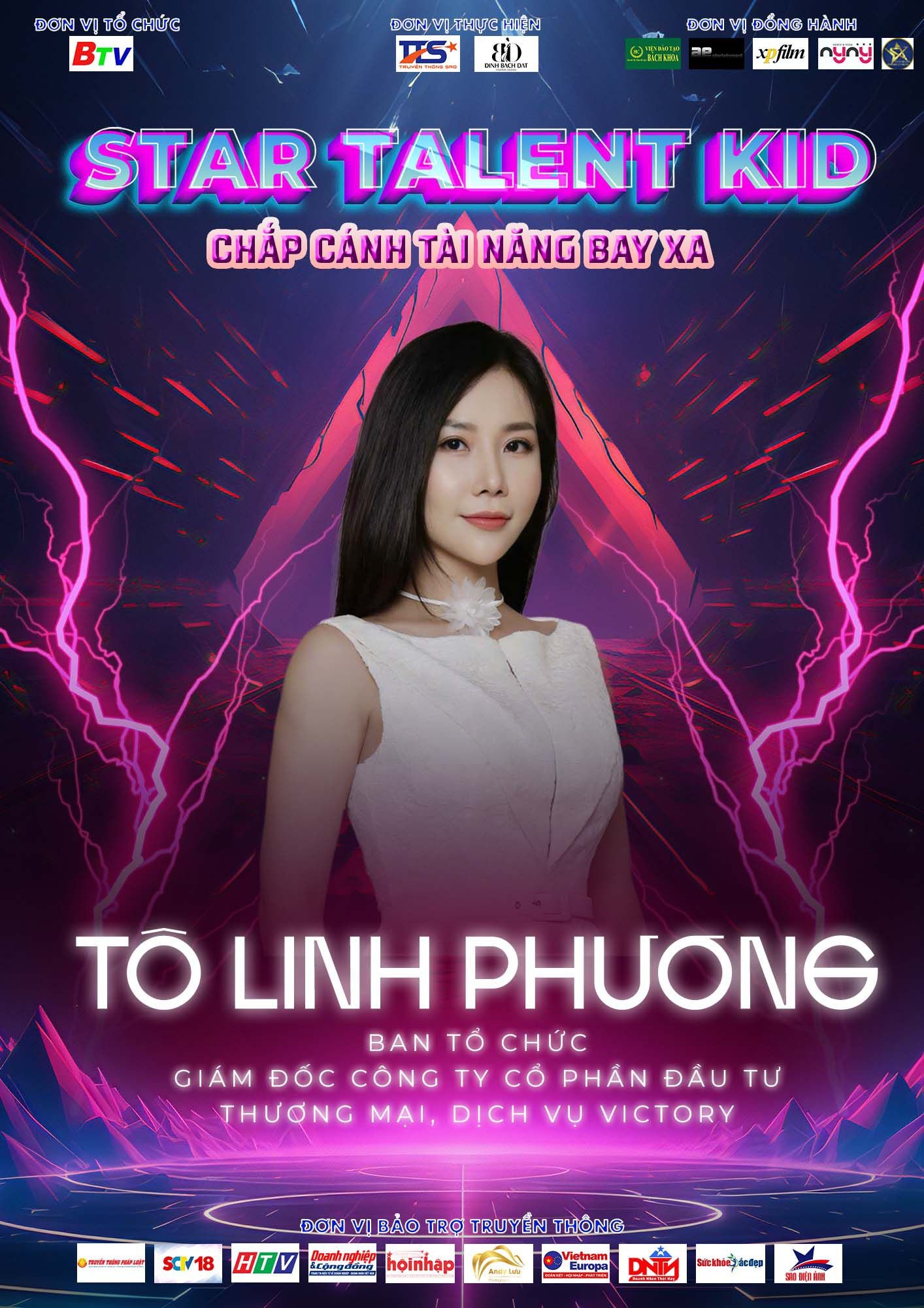 Ms Tô Linh Phương nhận nhiệm vụ Phó BTC Star Talent Kid mùa 3 - TRẺ TOÀN NĂNG